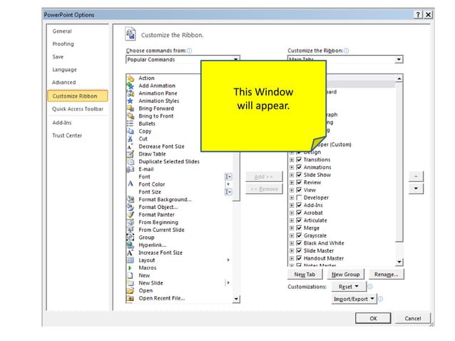 Instructions on How to Take Notes Directly on a PowerPoint Slide | PDF ...