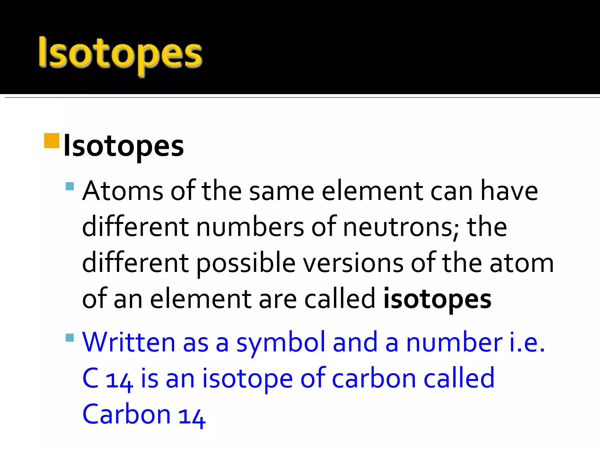 Notes lab 04c ions and isotopes | PPT