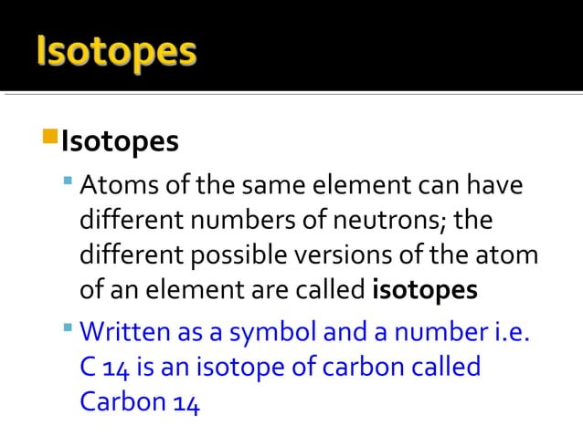 Notes lab 04c ions and isotopes | PPT