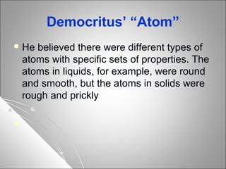 Notes lab 04 the invisible atom | PPT