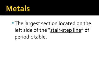 Notes lab 05 06 nuts & bolts discovering the elements | PPT
