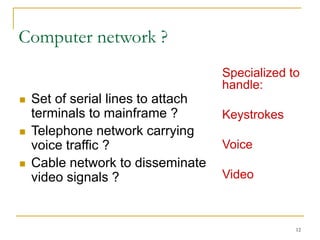 PPT on computer networks and communication | PPT