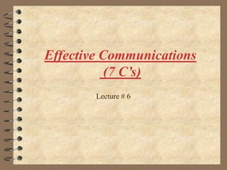 notes_Lecture6 Seven Cs.ppt