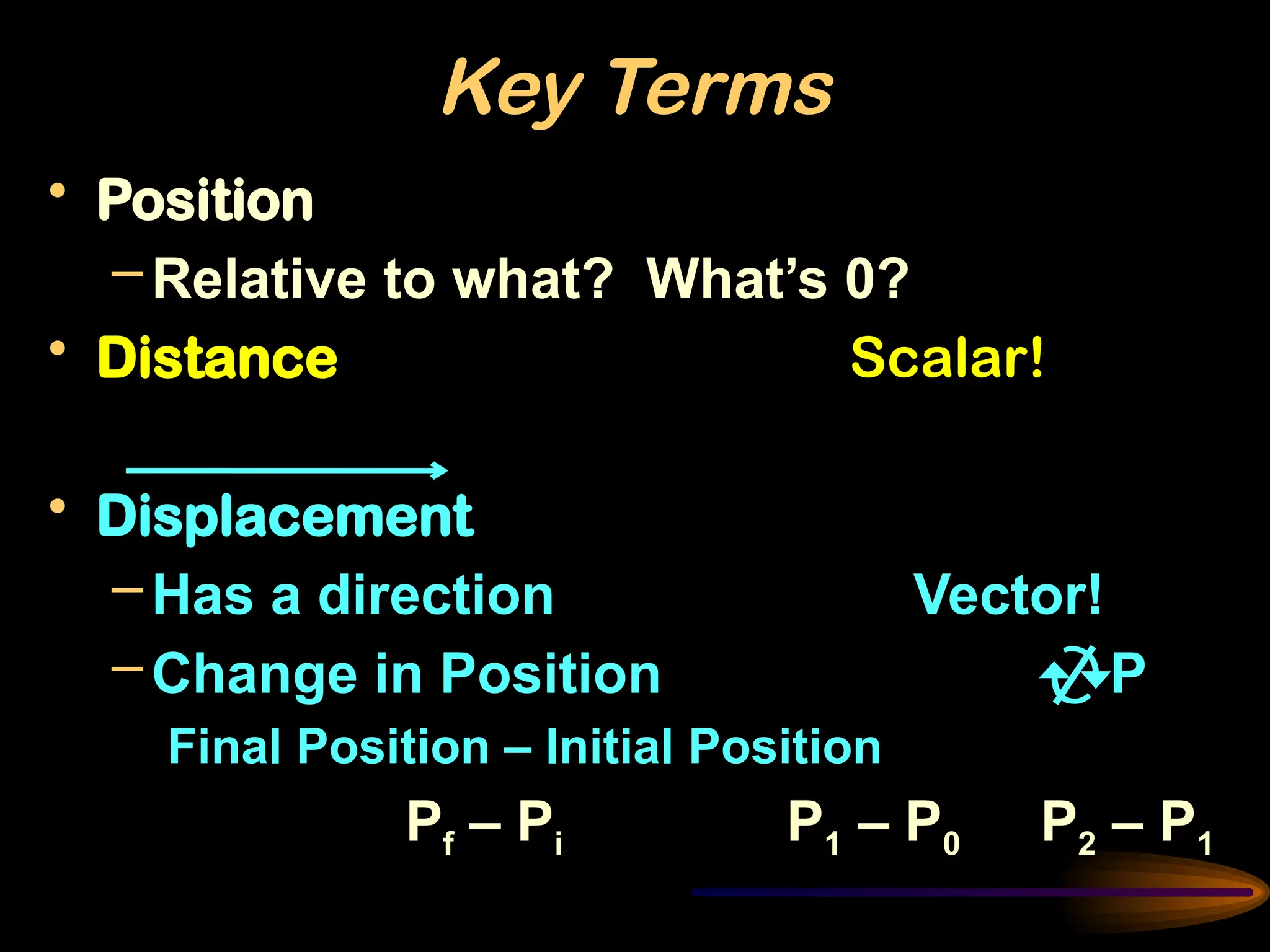 Powerpoint Notes Linear Motion Long Version Pptx