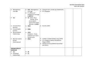 FAMILY LAW - MARRIAGE | PDF | Marriage and Civil Unions | Family and ...