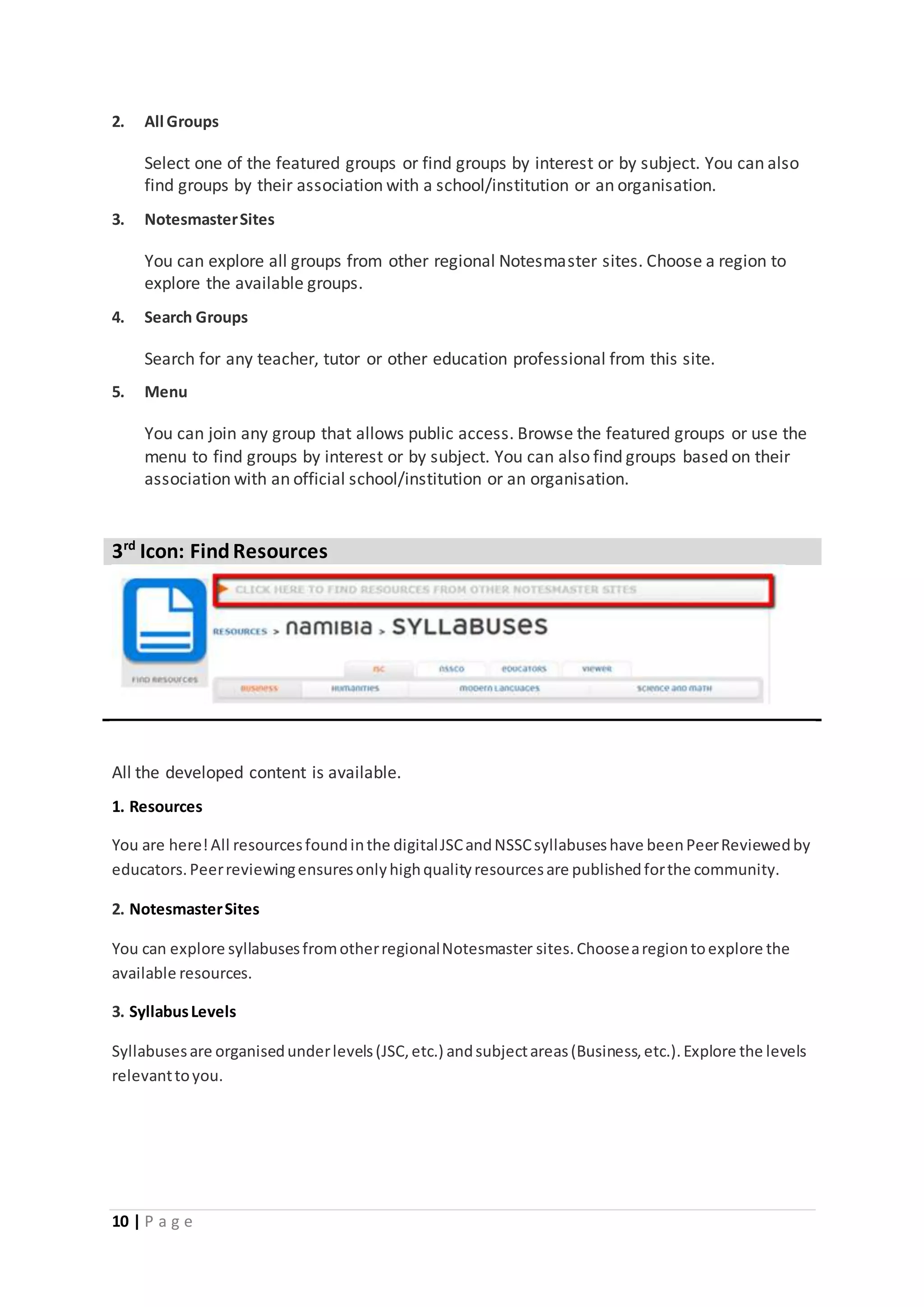 Notesmaster Training Manual | DOCX