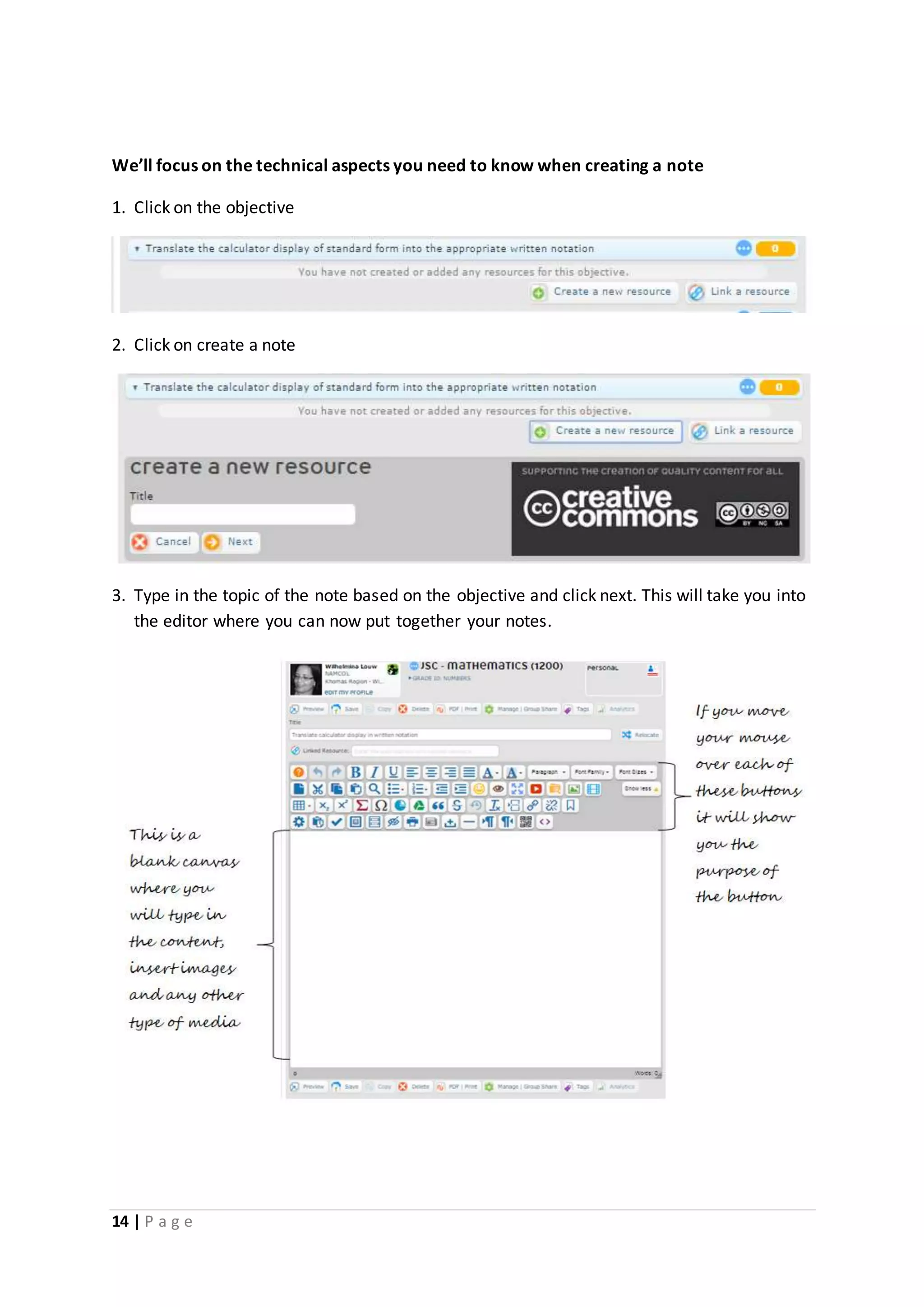 Notesmaster Training Manual | DOCX