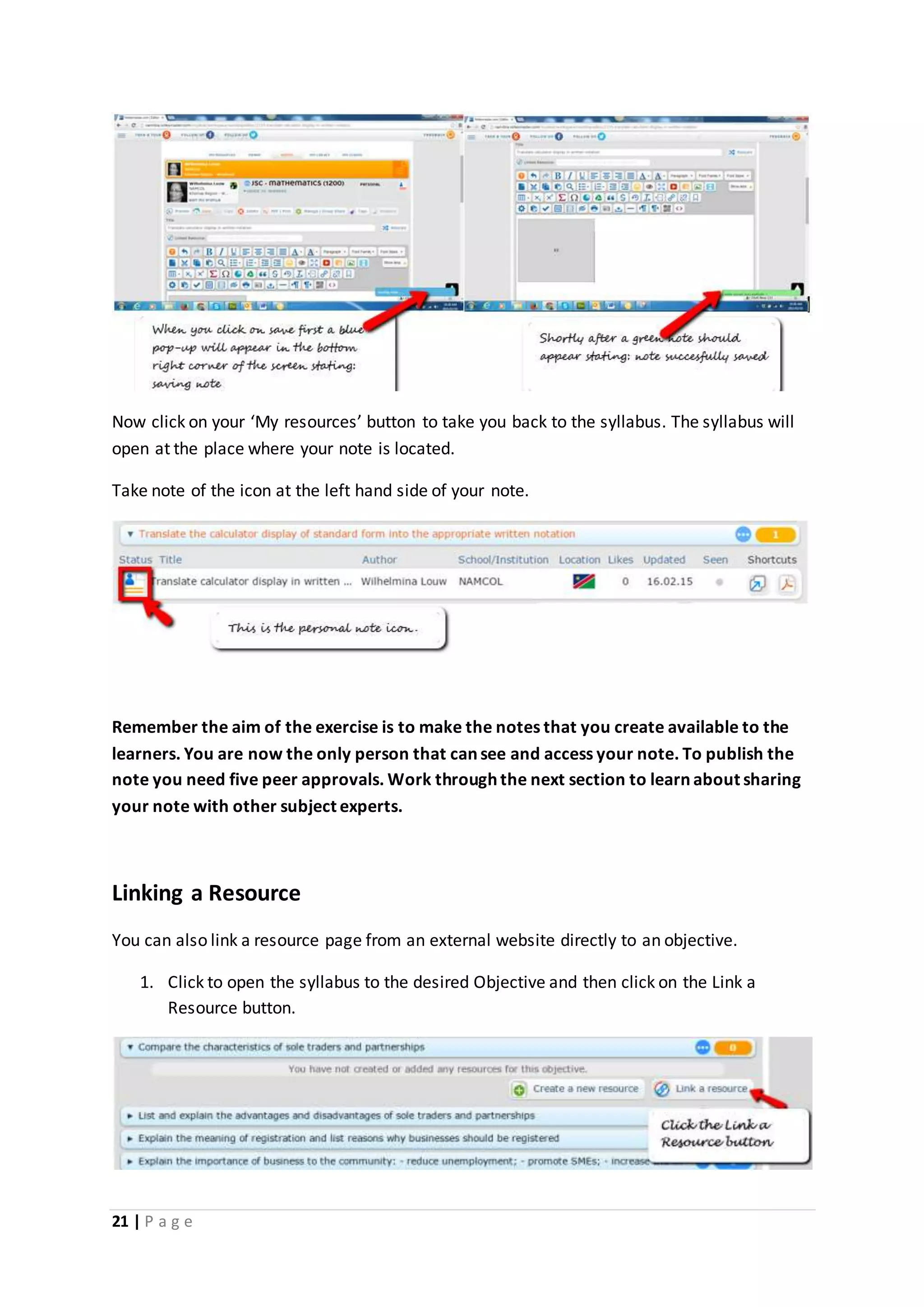 Notesmaster Training Manual | DOCX
