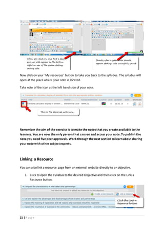 Notesmaster Training Manual | DOCX
