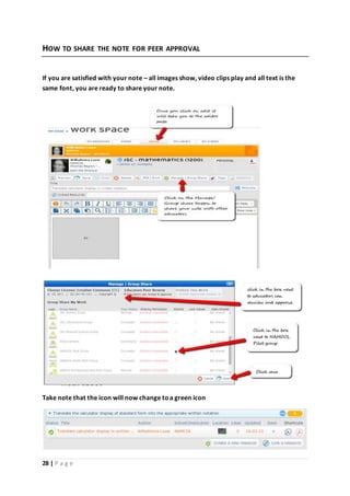 Notesmaster Training Manual | DOCX