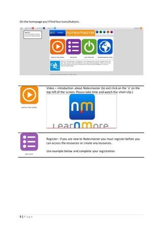 Notesmaster Training Manual | DOCX