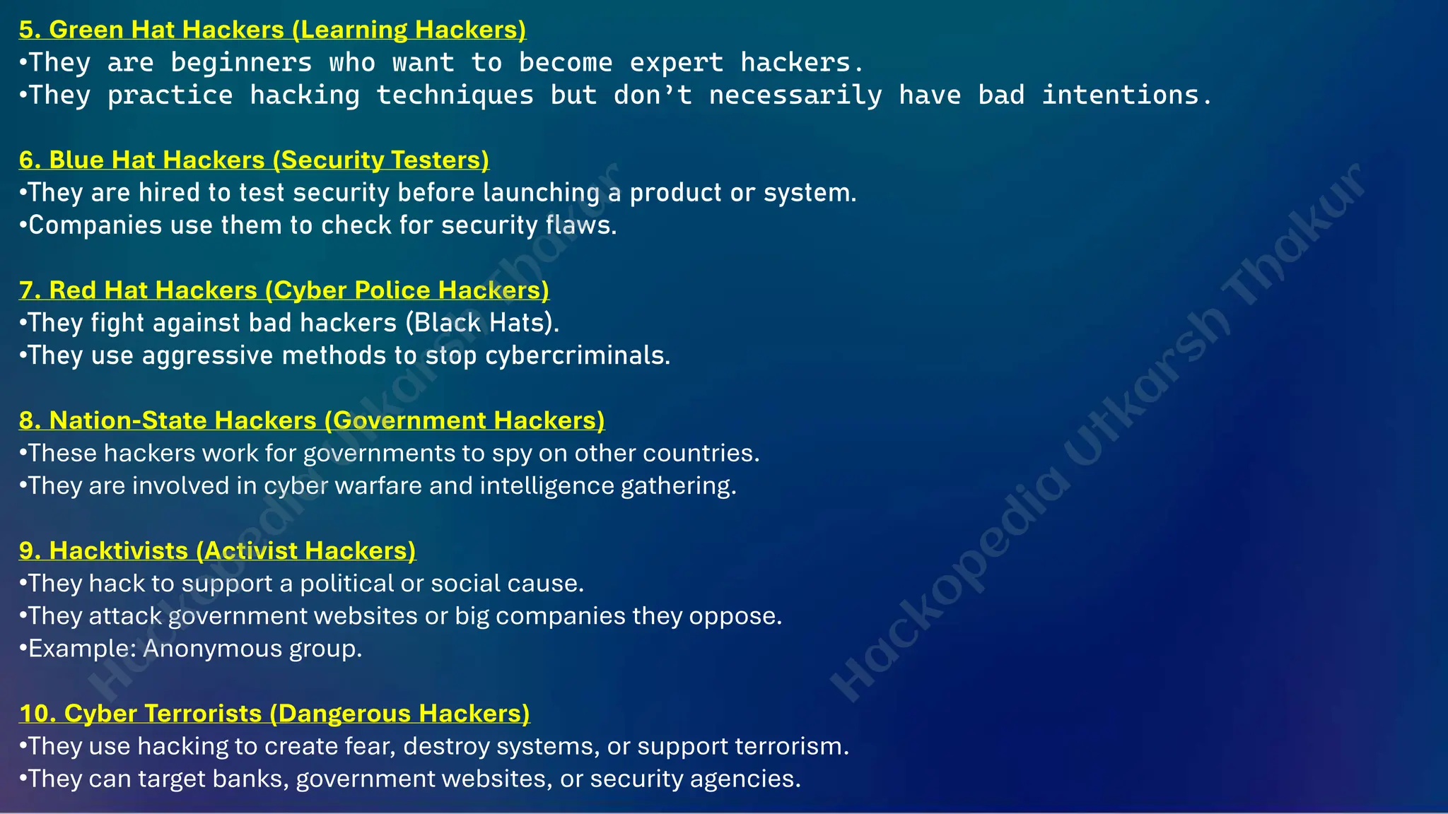 Ethical Hacking Module 1 Notes by Hackopedia | PDF