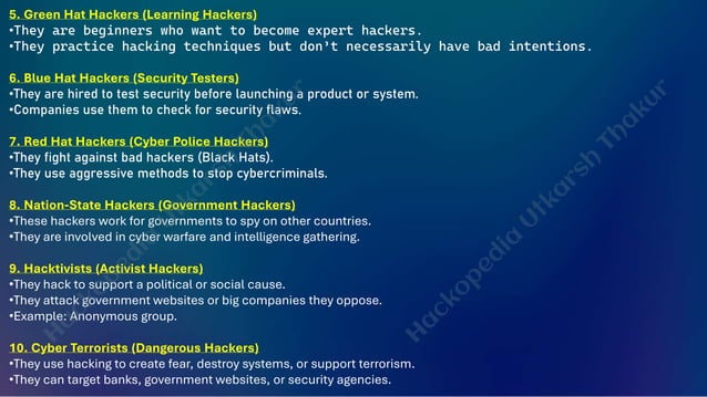 Ethical Hacking Module 1 Notes by Hackopedia | PDF