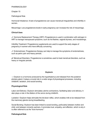 Notes of chapter No. 10 Hormones and Hormones Antagonists.pdf