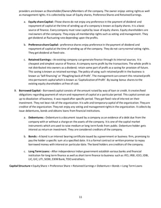 Notes of corporate finance | PDF
