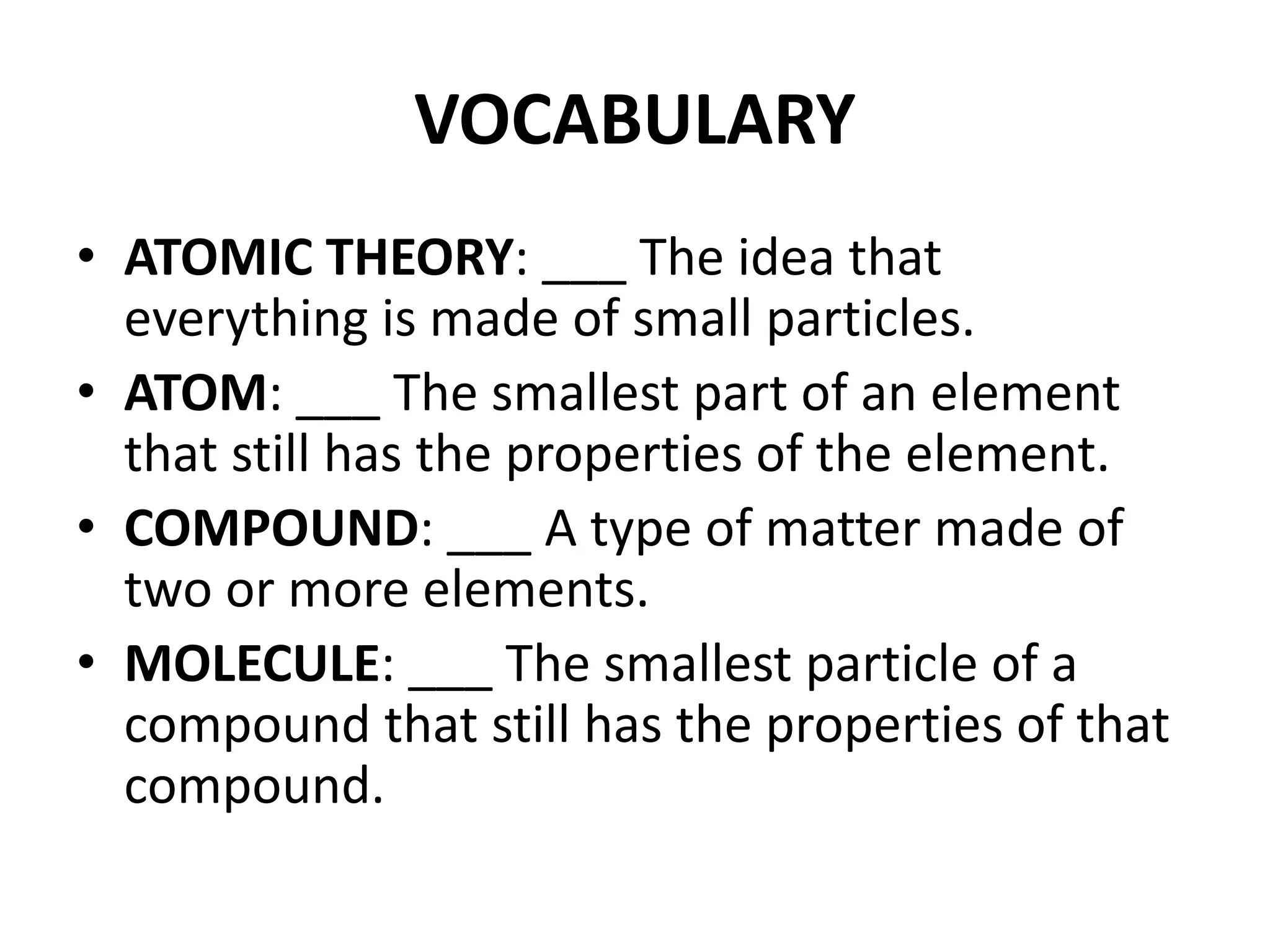 NOTES OF ELEMENTS COMPOUNDS AND MIXTURES GRADE 5.pptx