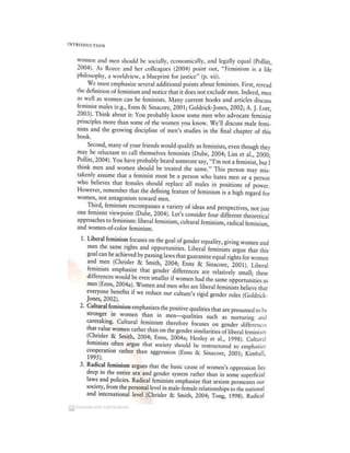Feminist Research and its Notes for feminist research approach | DOCX