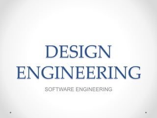 Design Engineering and Design concepts | PPT