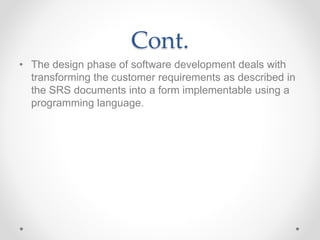 Design Engineering and Design concepts | PPT