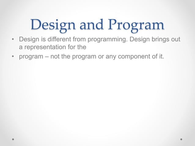 Design Engineering and Design concepts | PPT