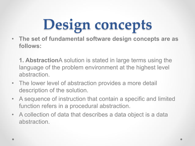 Design Engineering and Design concepts | PPT