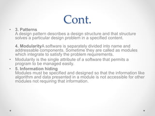 Design Engineering and Design concepts | PPT