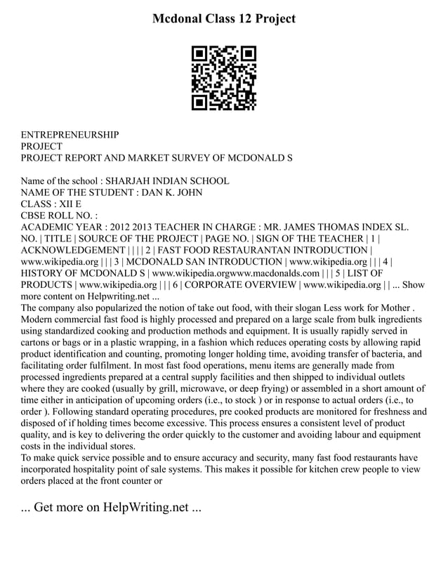 Notes On Academic Writing | PDF