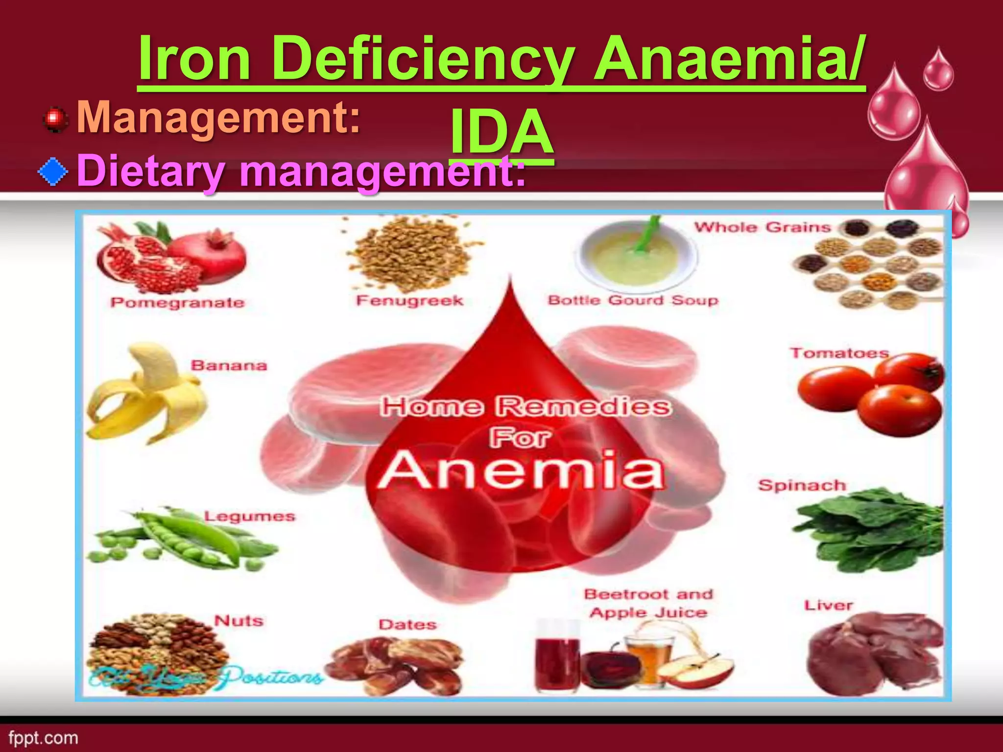 Babitha's Notes on anemia's & bleeding disorders | PPT