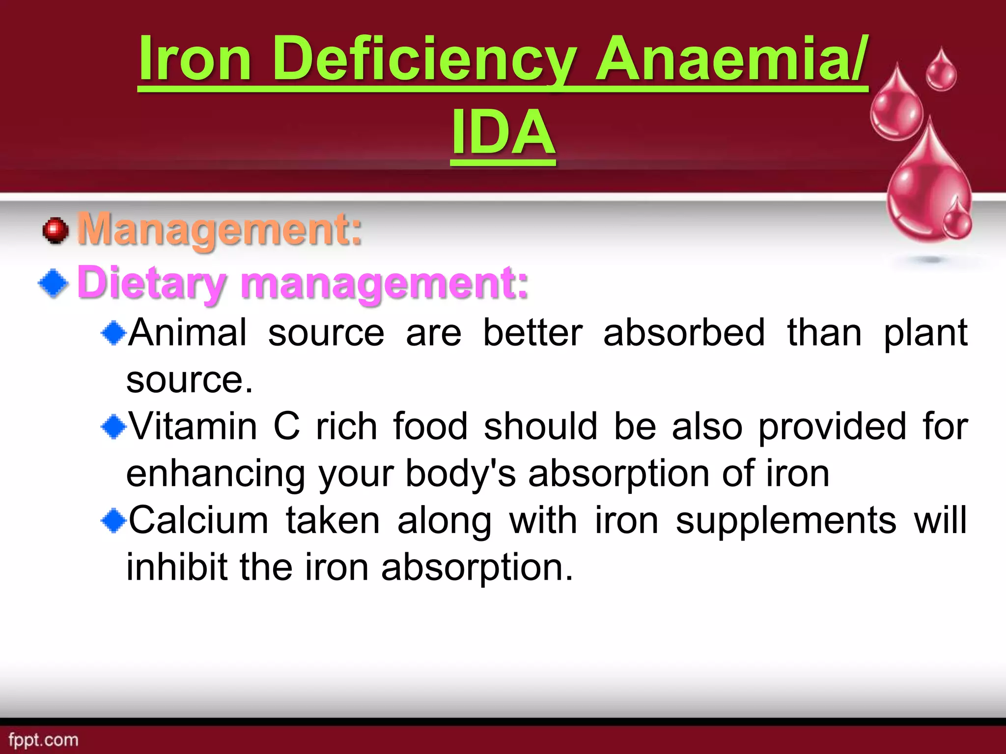 Babitha's Notes on anemia's & bleeding disorders | PPT