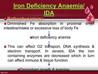Babitha's Notes on anemia's & bleeding disorders | PPT
