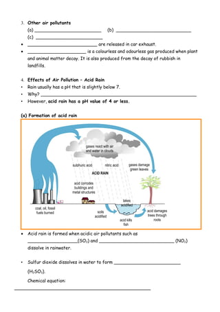 Notes On Atmosphere And Environment (4 E1) | PDF