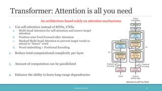 Notes on attention mechanism | PPTX