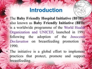 Notes on Baby - friendly hospital initiative | PPTX