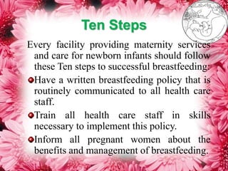 Notes on Baby - friendly hospital initiative | PPTX