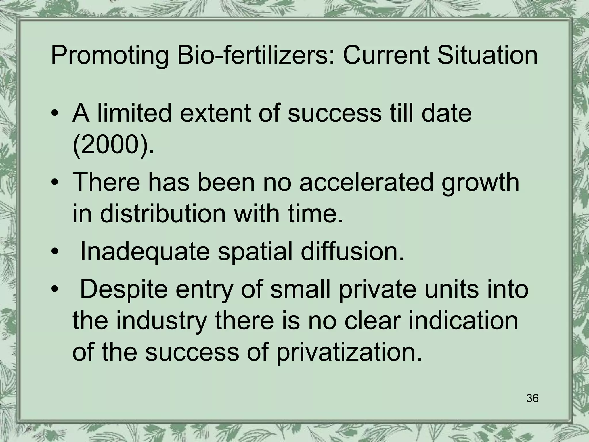 Notes on biofertilizer | PDF