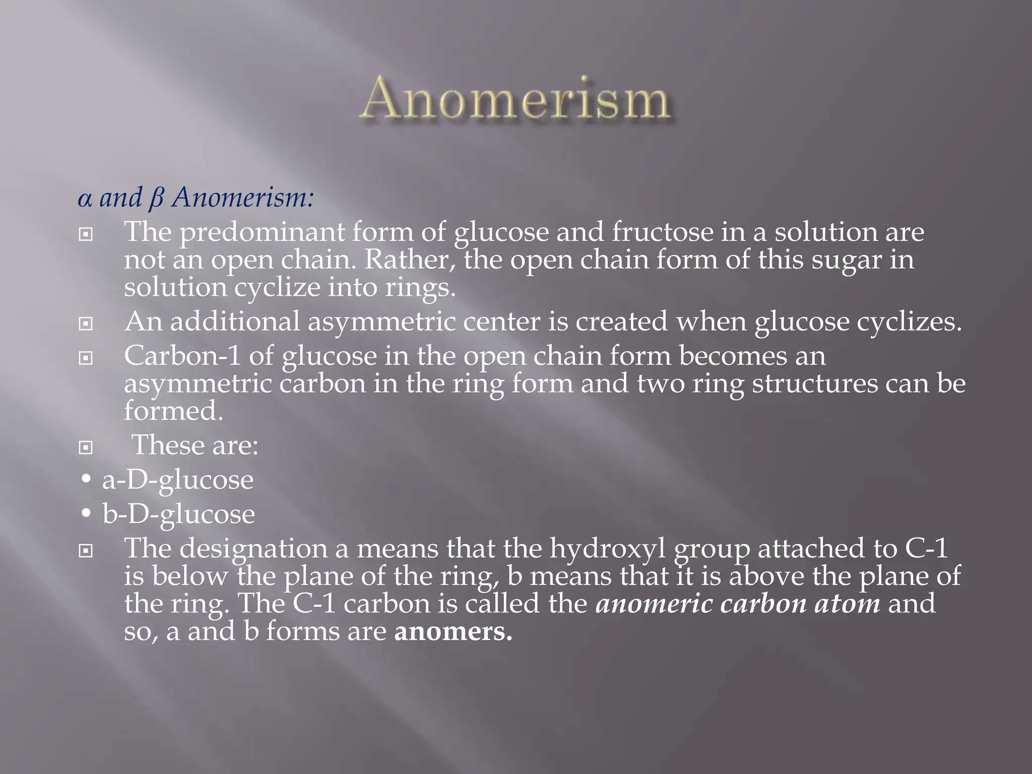 Carbohydrates And Monosaccharide Notes No# 1 | PPTX