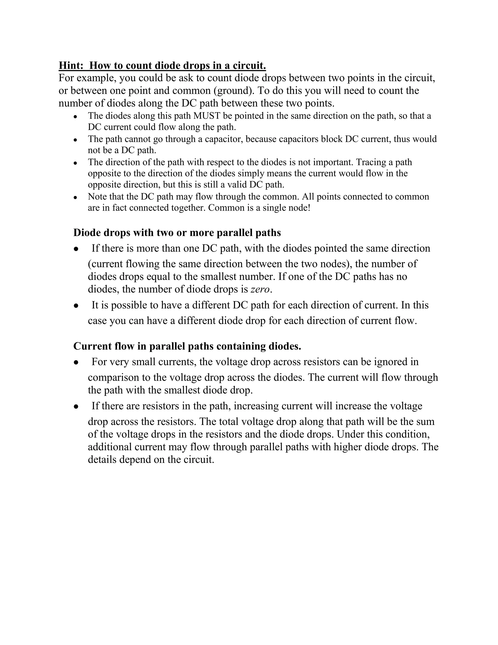 Notes on diodes and rectifiers | PDF