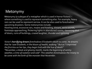 Notes on elements of horror | PPTX