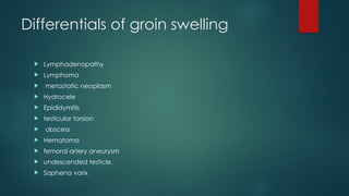 Notes on Hernias got medical students, types and manamgnet | PPTX