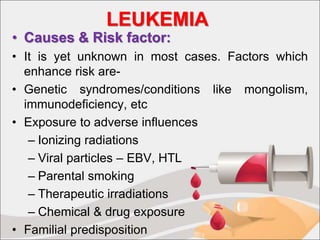 Babitha's Notes on leukemia | PPT