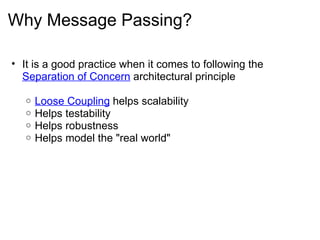 Notes On a Message Passing Architecture | PPT | Programming Languages ...