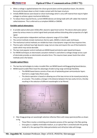 Notes on optical fiber communication unit7 | PDF
