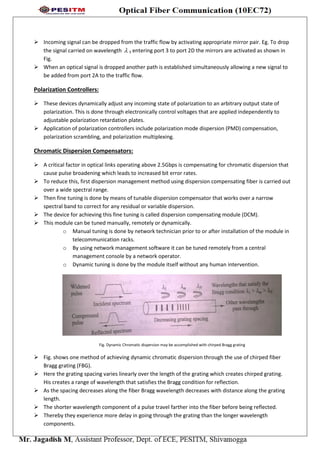 Notes on optical fiber communication unit7 | PDF