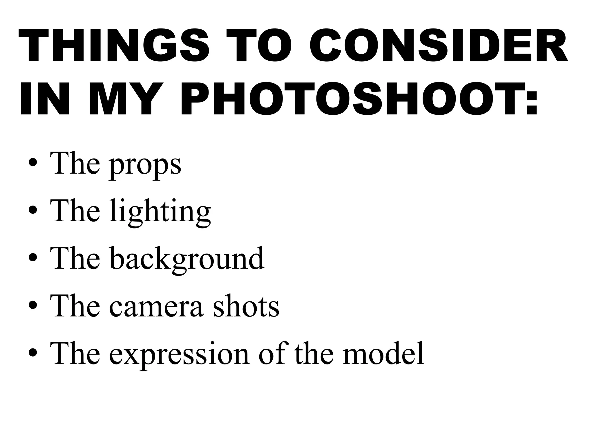 Notes on photography | PPTX