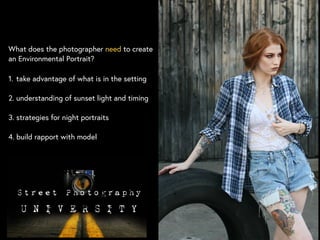Photography Tutorial - Environmental Portraits | PDF