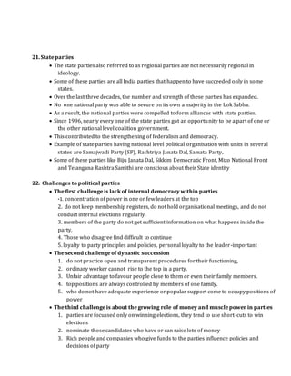 Notes on political parties_Grade 10 | DOCX