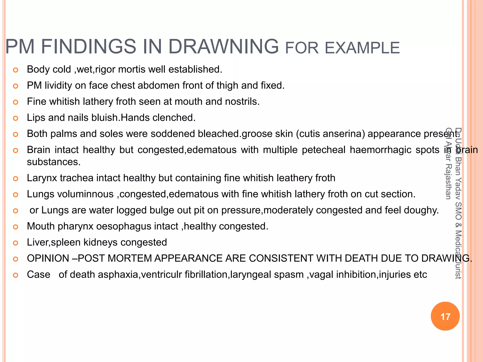 Notes on practical clinical forensic pathology | PPTX