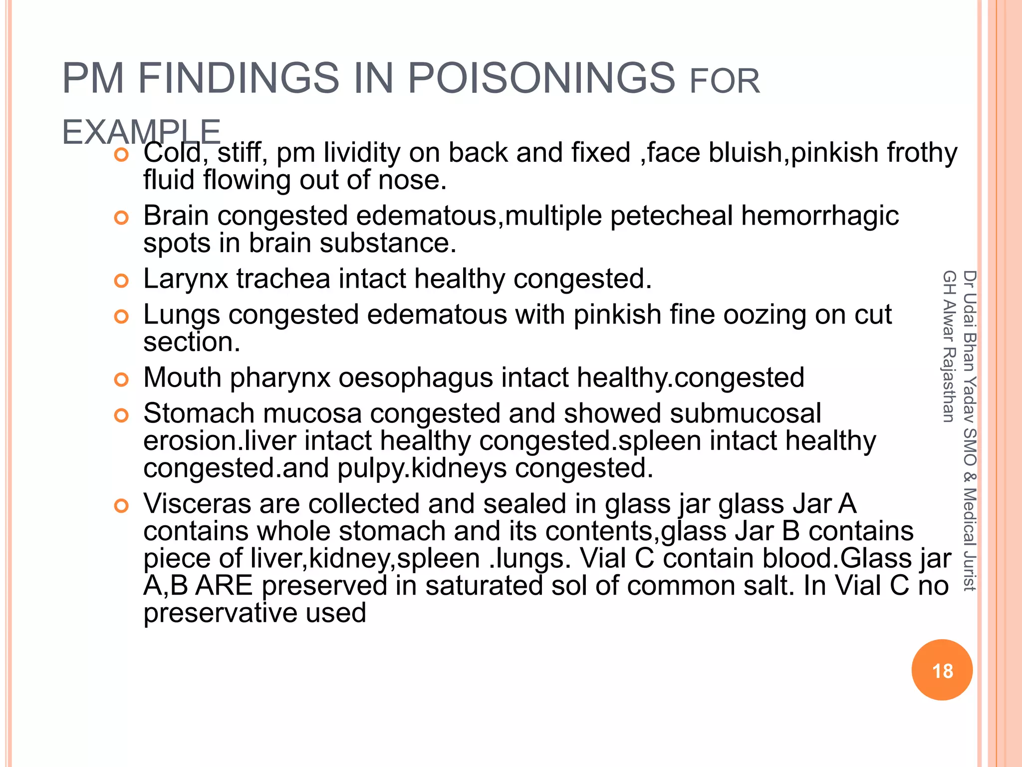 Notes on practical clinical forensic pathology | PPTX