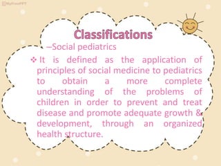 Notes on preventive pediatrics | PPTX