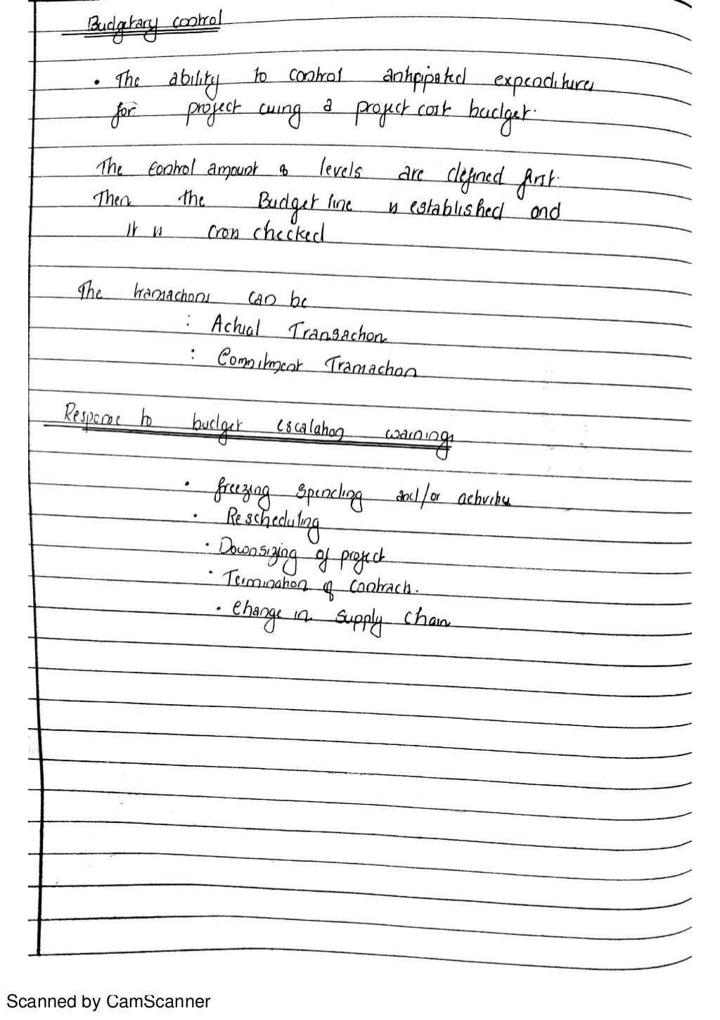 Quantity surveying notes......